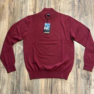 State Cashmere | Sweaters | State Cashmere Mockneck Quarter Zip Polo 0 ...